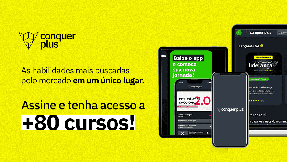 Conquer Business School | Não seja quadrado, seja triângulo.